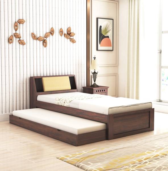 single bed design with box