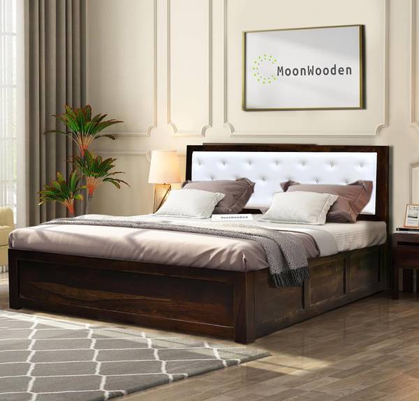 Flipkart Perfect Homes Solid Wood King Box Bed - Price History