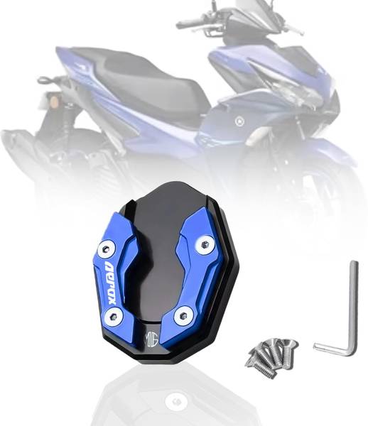 Moto Genius Aerox 155 Aluminium Side Stand Extender - CNC Base Plate ...