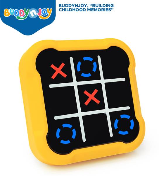 Buddynjoy Fun Tic Tac Toe 3in1 Electronic Handheld Puzzle Game Cross ...