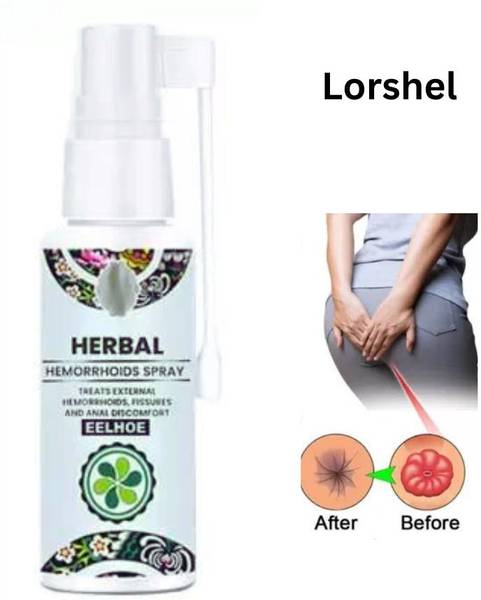 LORSHEL herbal piles spray-piles spray-hemorrhoids spray piles Spray ...