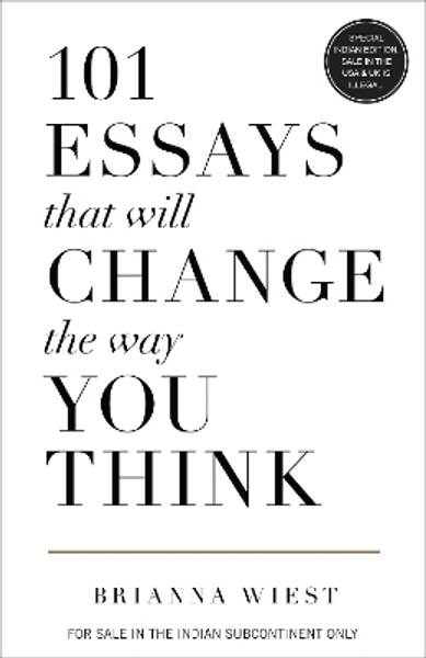 101 Essays That Will Change The Way You Think (English) - Price History