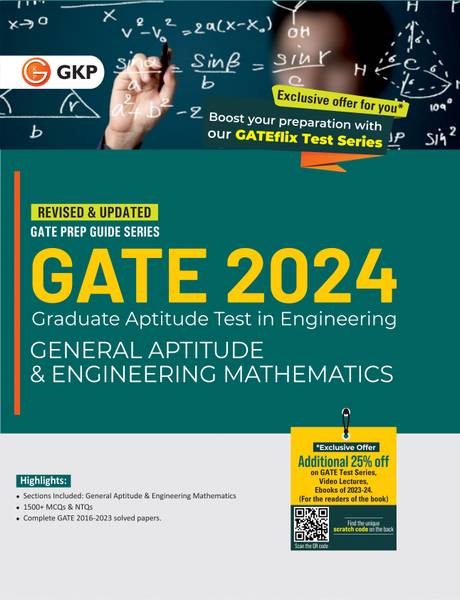 GATE 2024 : General Aptitude & Engineering Mathematics - Guide - Price ...