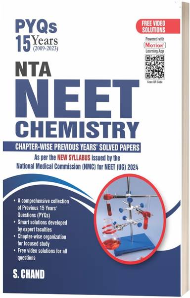 S.Chand's PYQs 15 Years (2009-2023) NTA NEET Chemistry Previous Year ... S.Chand's PYQs 15 Years (2009-2023) NTA NEET Chemistry Previous Year ...