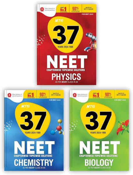 MTG 37 Years NEET Previous Year Solved Question Papers with NEET PYQ ... MTG 37 Years NEET Previous Year Solved Question Papers with NEET PYQ ...