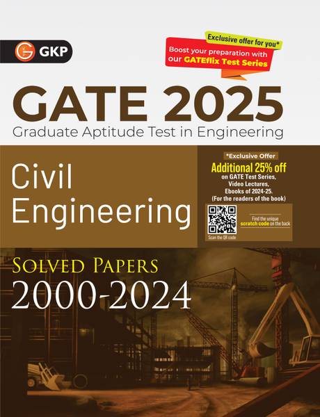 GKP GATE 2025 : Civil Engineering - Solved Papers (2000-2024) - Price ... GKP GATE 2025 : Civil Engineering - Solved Papers (2000-2024) - Price ...