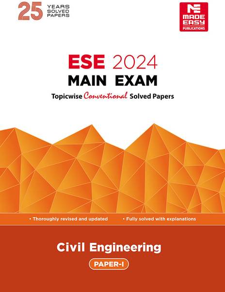 ESE 2024 Mains Examination Civil Engineering Conventional Paper I ...