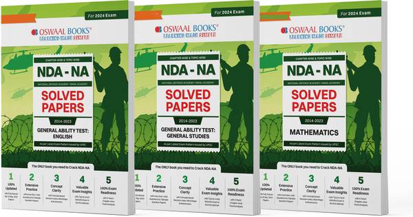 Oswaal NDA-NA Question Bank | Chapter-wise Previous Years Solved ...