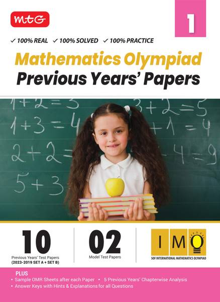 MTG IMO Class-1 Olympiad 10 Previous Years Papers (2023-2019 Set A & B ...