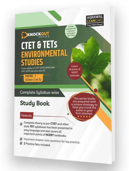 Examcart Knock Out Series CTET & TETs Paper 1 (Class 1 to 5) EVS and Pedagogy (Environment ...