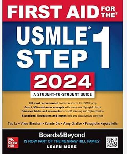 First Aid for the USMLE Step 1 2024 (Digital coloured printed with ...