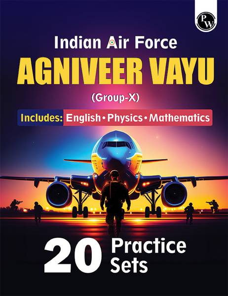 PW Agniveer AirForce Vayu (Group-X) - 20 Practice Sets with Detailed Explanations - Price History