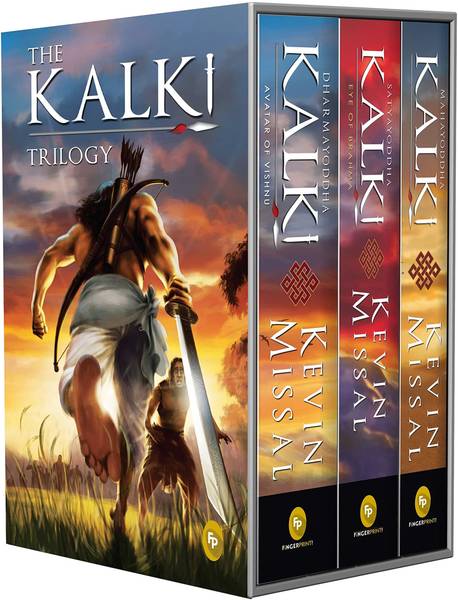 The Kalki Trilogy Set Of 3 Books Avatar Of Vishnu Eye Of Brahma Sword ...