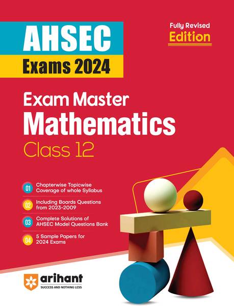 AHSEC Exam 2024 Exam Master Mathematics Class 12th Ninth Edition ...