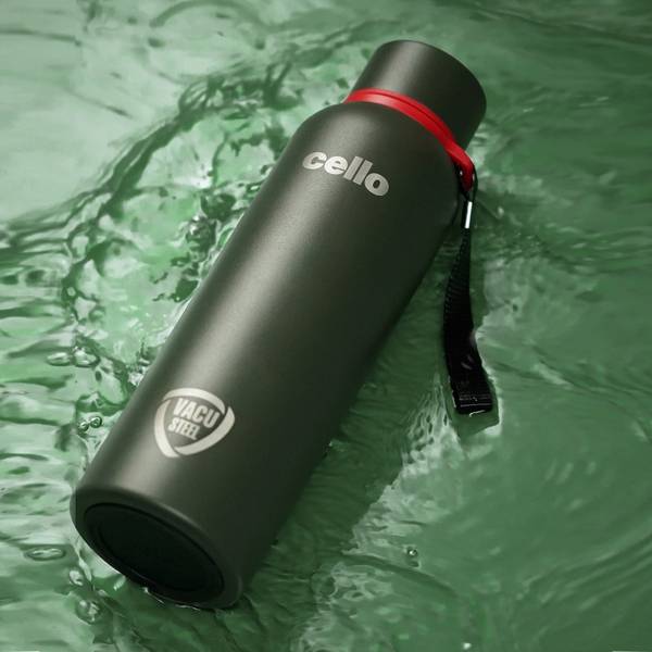 cello Duro Tuff Steel Kent DTP Coating Double Walled Stainless Steel 900 ml Bottle - Price History