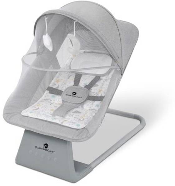 StarAndDaisy Electric Baby Swing Rocker bed for Infant ,5 Speed Swings ...