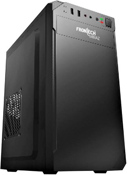 Frontech Miraz Silver Computer Case with 2x USB 2.0 and Front Audio Mid ...