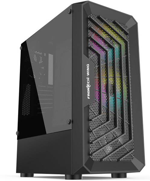 Frontech WING Gold Range Computer Case | 2+1 USB(1.0&3.0) | Front Audio ...