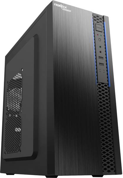 Frontech AMBER Silver Range Computer Case | 2- USB Port 1.1 | Front ...