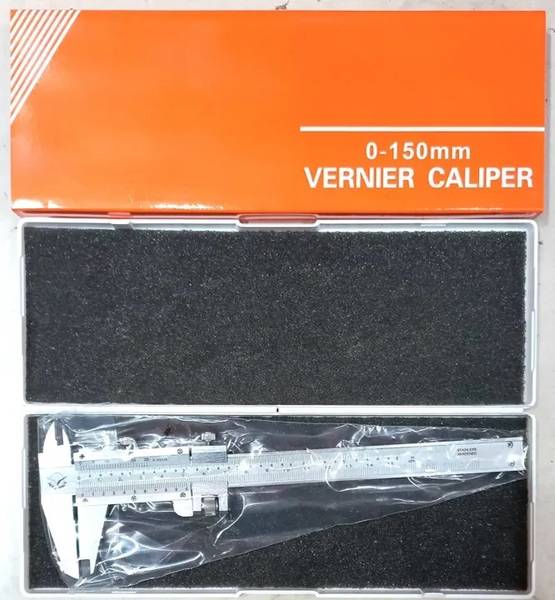 SQFTOOLS Aerospace Vernier Caliper With Fine Adjustment, 0-150mm/0-6 ...