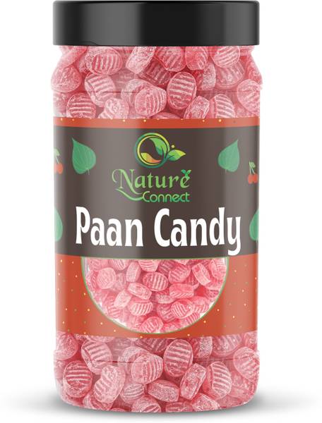 NATURE CONNECT Paan Flavour Candy|Khatti Mithi Goli |Paan Toffee|Jar ...