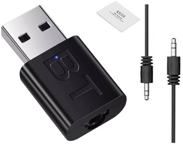 RPMSD v5.0 Car Bluetooth Device with Audio Receiver, 3.5mm Connector ...