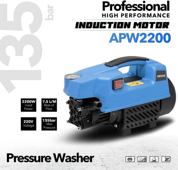 Aegon Copper Winding High Performance Induction Motor Pressure Washer