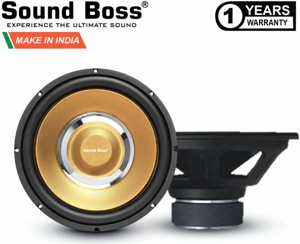 Sound Boss SB-1500 (GOLDEN) 1500W 12" (300mm) Double Magnet Subwoofer ...