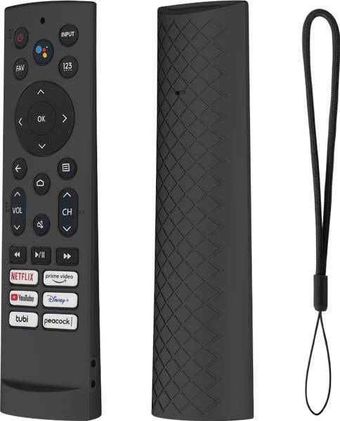 CALDIPREE Front & Back Case for Hisense Smart TV Remote VU GloLED ...