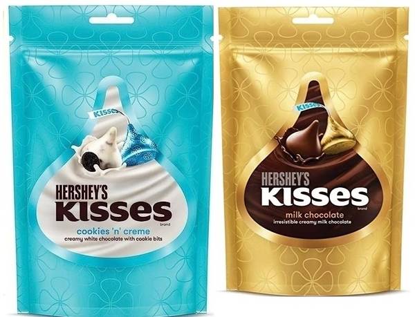 HERSHEY'S Kisses CNC 36GM and Kisses Milk Chocolate 36gm Fudges - Price ...