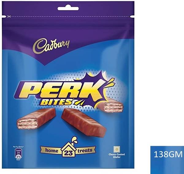 Cadbury Perk Chocolate coated wafer Home Treats Bars - Price History