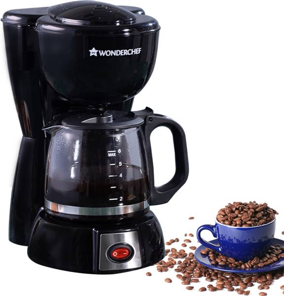 WONDERCHEF Onyx Brew Coffee Machine 6 Cups Coffee Maker - Price History