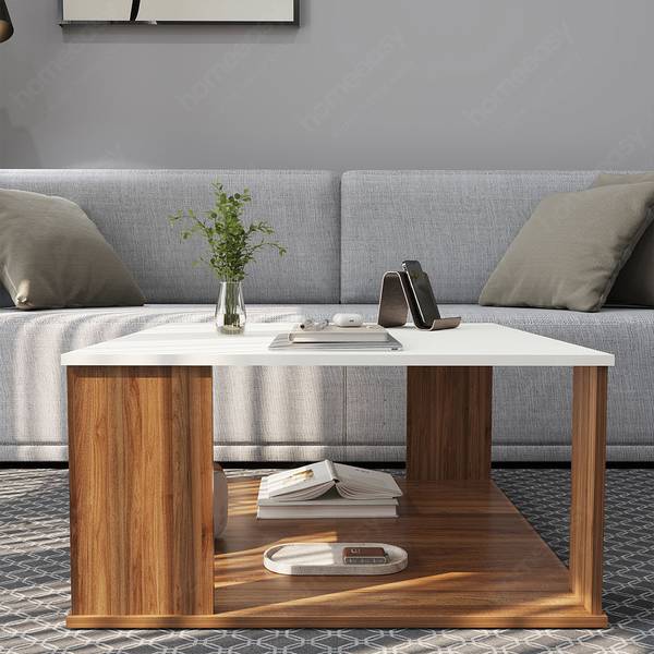HOMEEASY Engineered Wood Coffee Table - Price History
