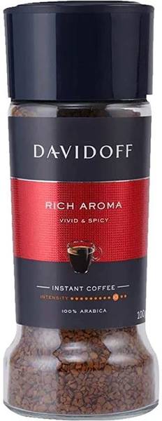 Davidoff Rich Aroma Instant Coffee, 100g ( Imported) Instant Coffee ...