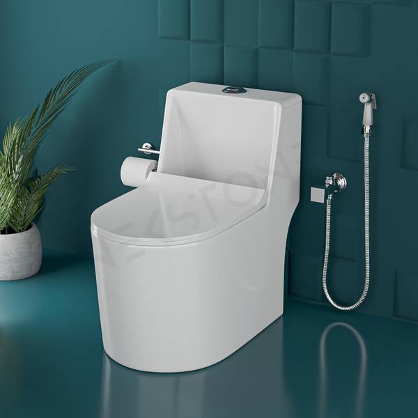 NEKSTONE Rimless 5D Commode for Toilet/One Piece Western Toilet/Commode ...