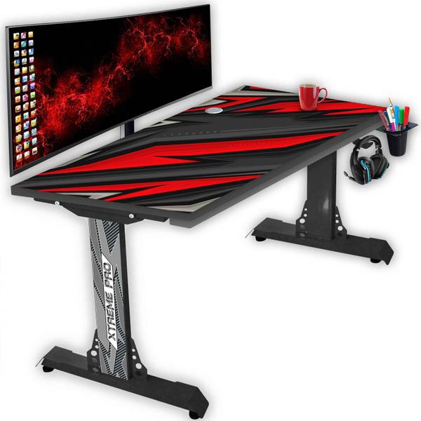 Iceberg Belgium ICEBERG BELGIUM XTREME PRO GAMING DESK Engineered Wood ...