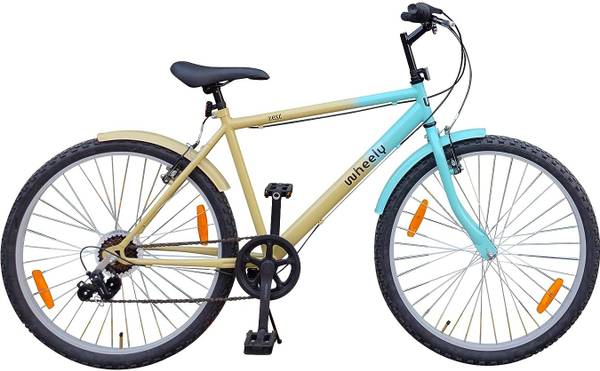 Wheely Zest 26T, 6 Speed Adult Bike,18 Inch Steel Frame 26 T Fat Tyre ...