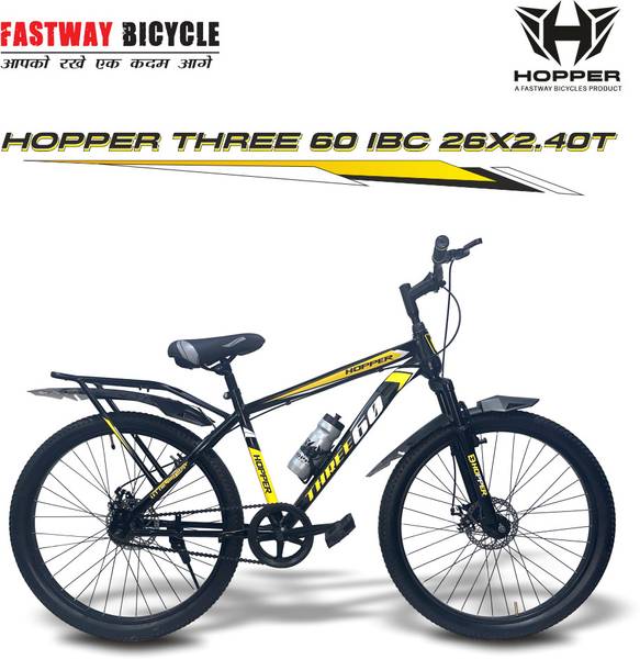 Fastway Bicycle Hopper Three60 IBC 26T With front Suspension and Dual Disc Brake, 85% Assembled ...