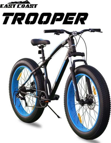 EAST COAST Trooper 26T Fat Bike Cycle for Men with Dual Disc Brake 26 T ...