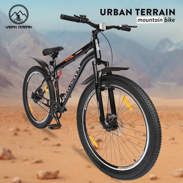 Urban Terrain Bolt Cycles for Men Comes with Dual Disc Brake,Bell ...