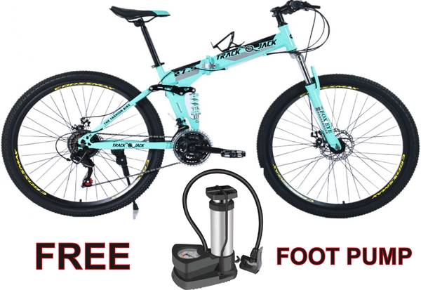 Track Jack Foldable cycle with Free Pump / disk brake / Dual Suspension ...