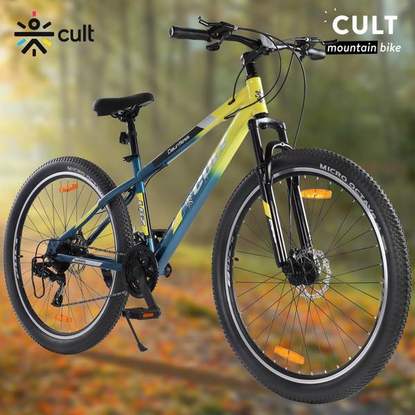 Cultsport Dauntless Cycles for Men with Front Suspension & Dual Disc ...
