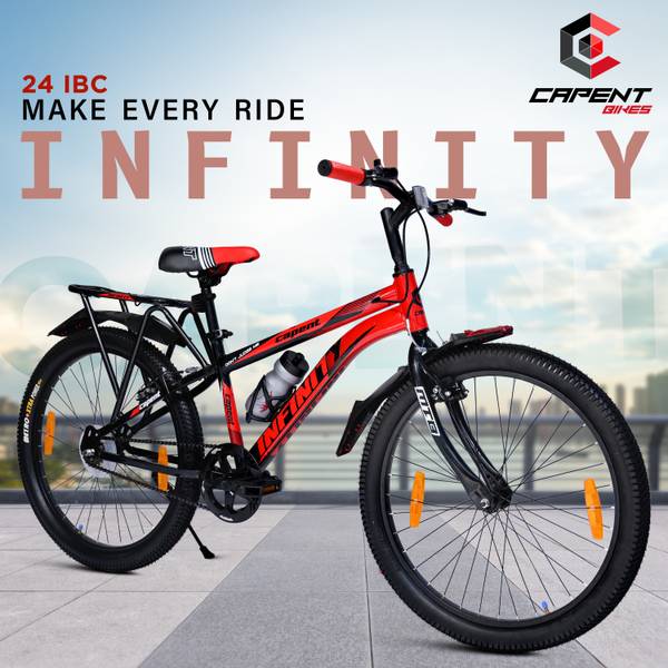 CAPENT Infinity 24T IBC Cycle with Carrier for Big Kids Boys/Girls 9 to ...