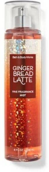 BATH & BODY WORKS Ginger Bread Latte Fine Fragrance Mist Body Mist ...
