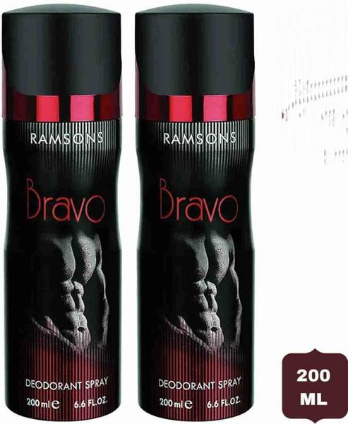Ramson NEW BRAVO DEODORANT COMBO Body Spray - For Men - Price History
