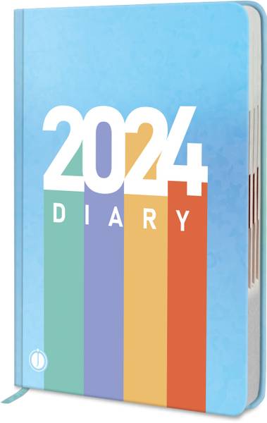 Jhingalala Hardbound Executive Planner 2024 New Year Diary, A5 Diary ...