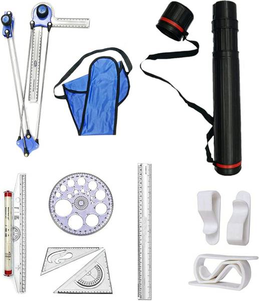 Antiquity Mini drafter, sheet holder, Roller scale, Pro circle for ...