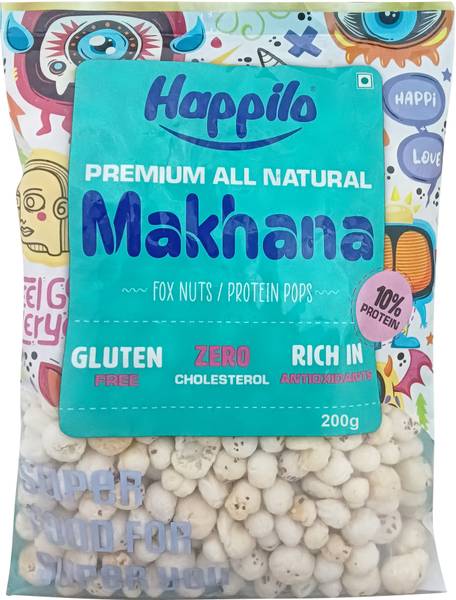 Happilo Premium All Natural Fox Nuts Phool Makhana - Price History