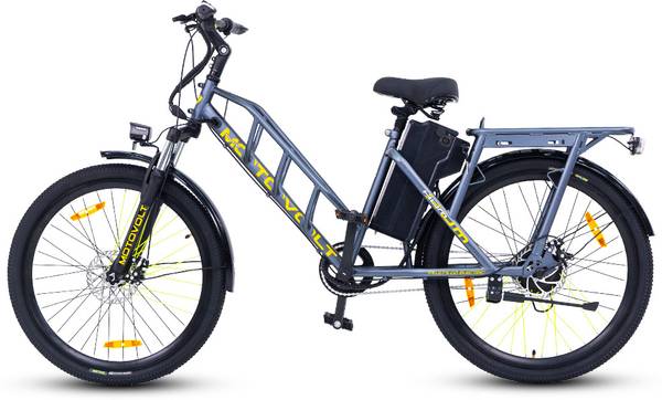 Motovolt HUM Standard Mid Range - Carbon Grey 26 inches Single Speed ...