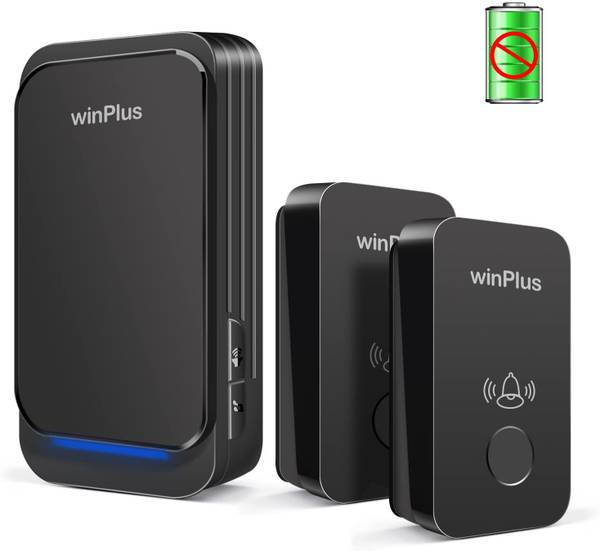 Winplus Wireless Door Bell for Home Long Range, Waterproof Calling Bell ...